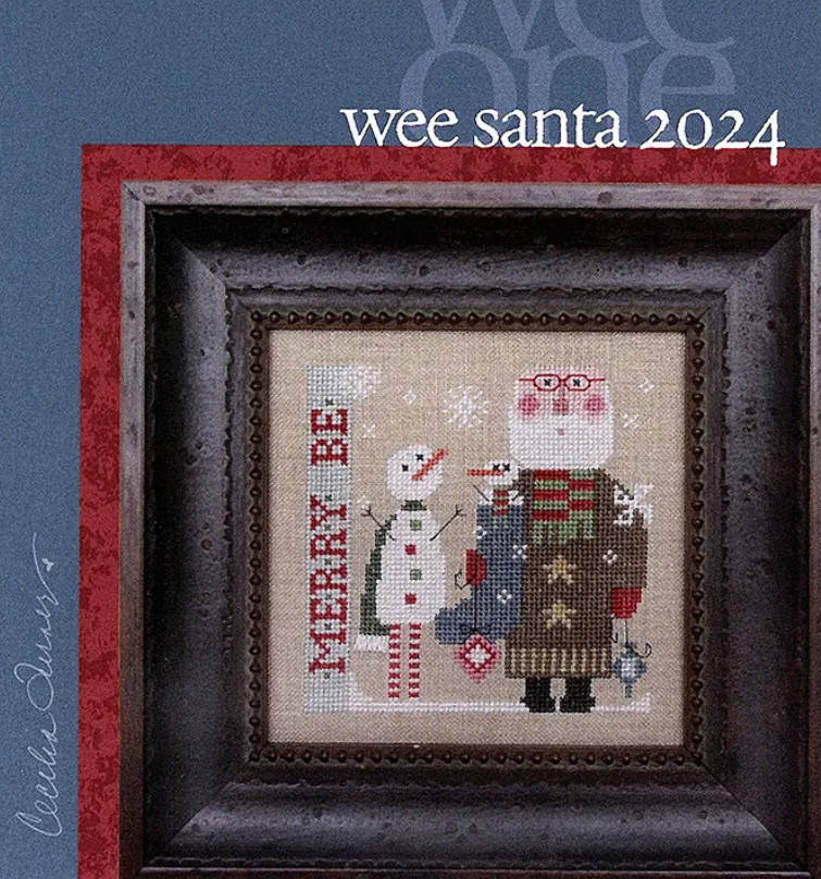 Wee Santa 2024 - Cross Stitch Pattern by Heart in Hand – A Stitch in Time
