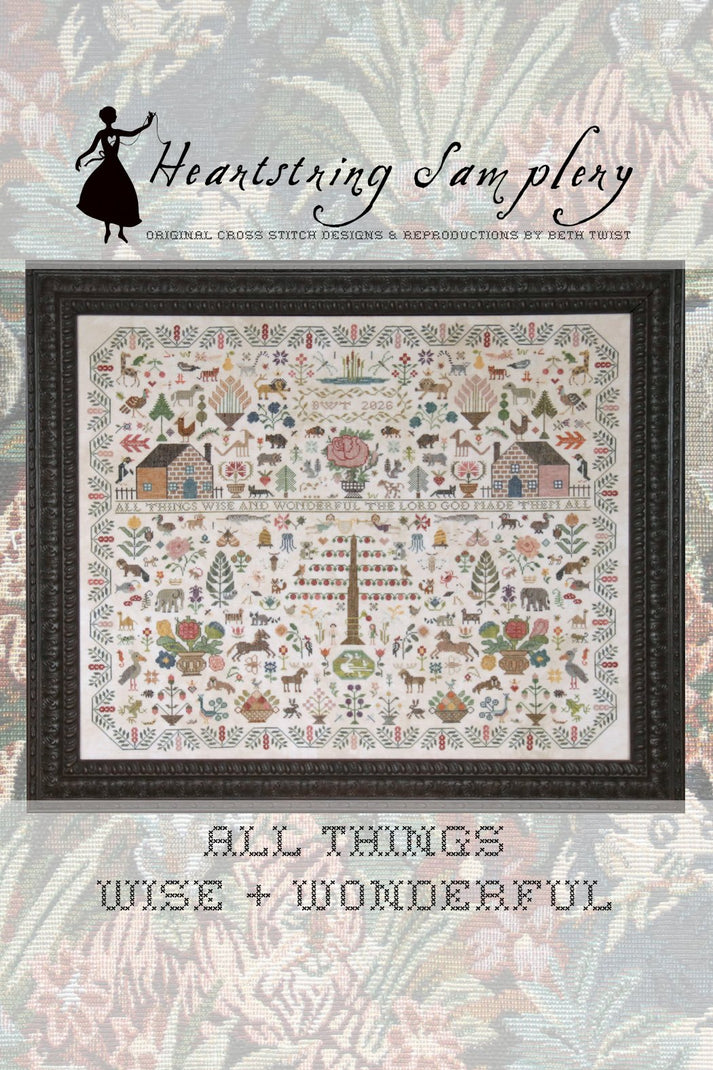 All Things Wise + Wonderful - Cross Stitch Pattern by Heartstring Samp ...