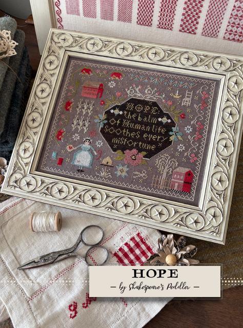 HOPE- Cross Stitch Pattern by Shakespeare's Peddler – A Stitch in Time