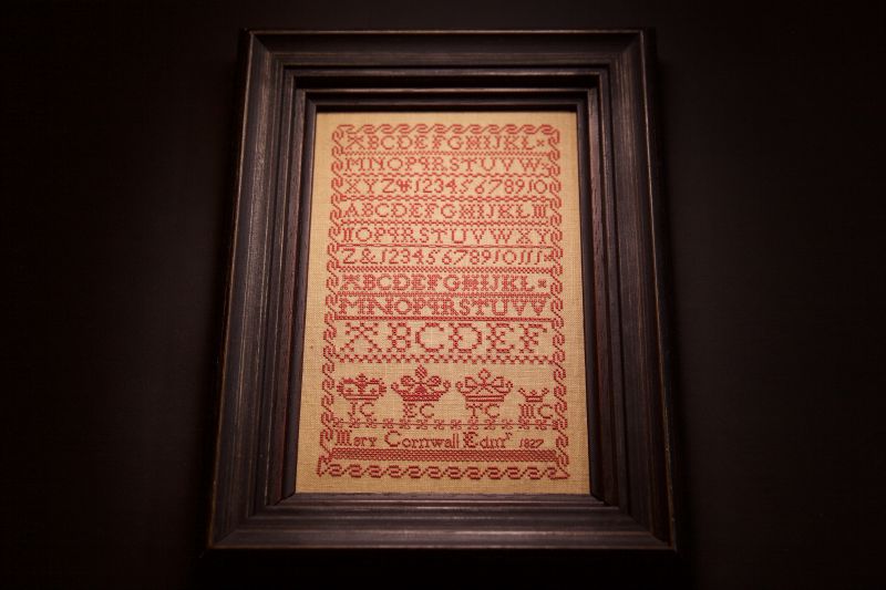 Mary Cornwall - Reproduction Sampler Pattern by Hands Across the Sea S ...
