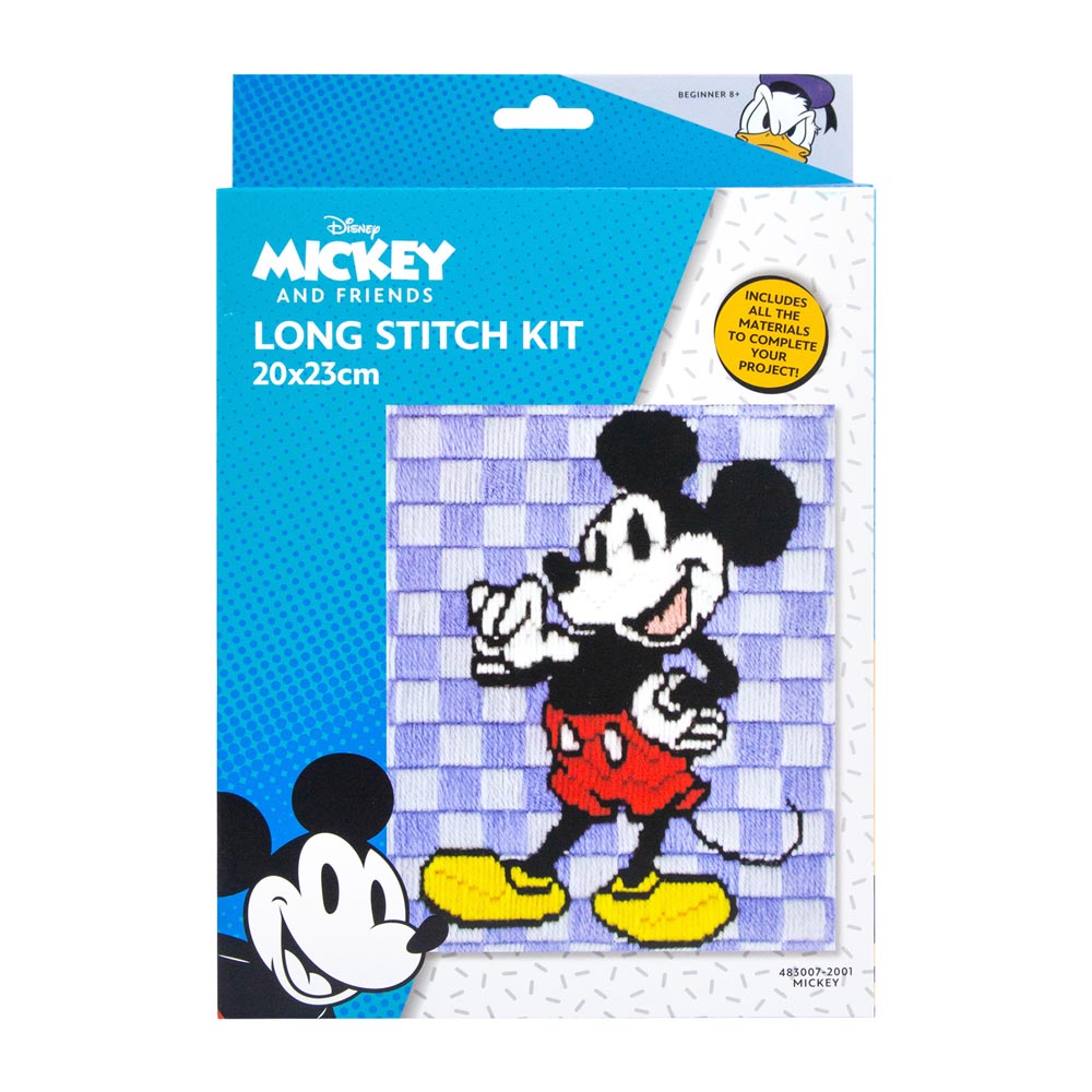 Disney Mickey Longstitch kit – A Stitch in Time