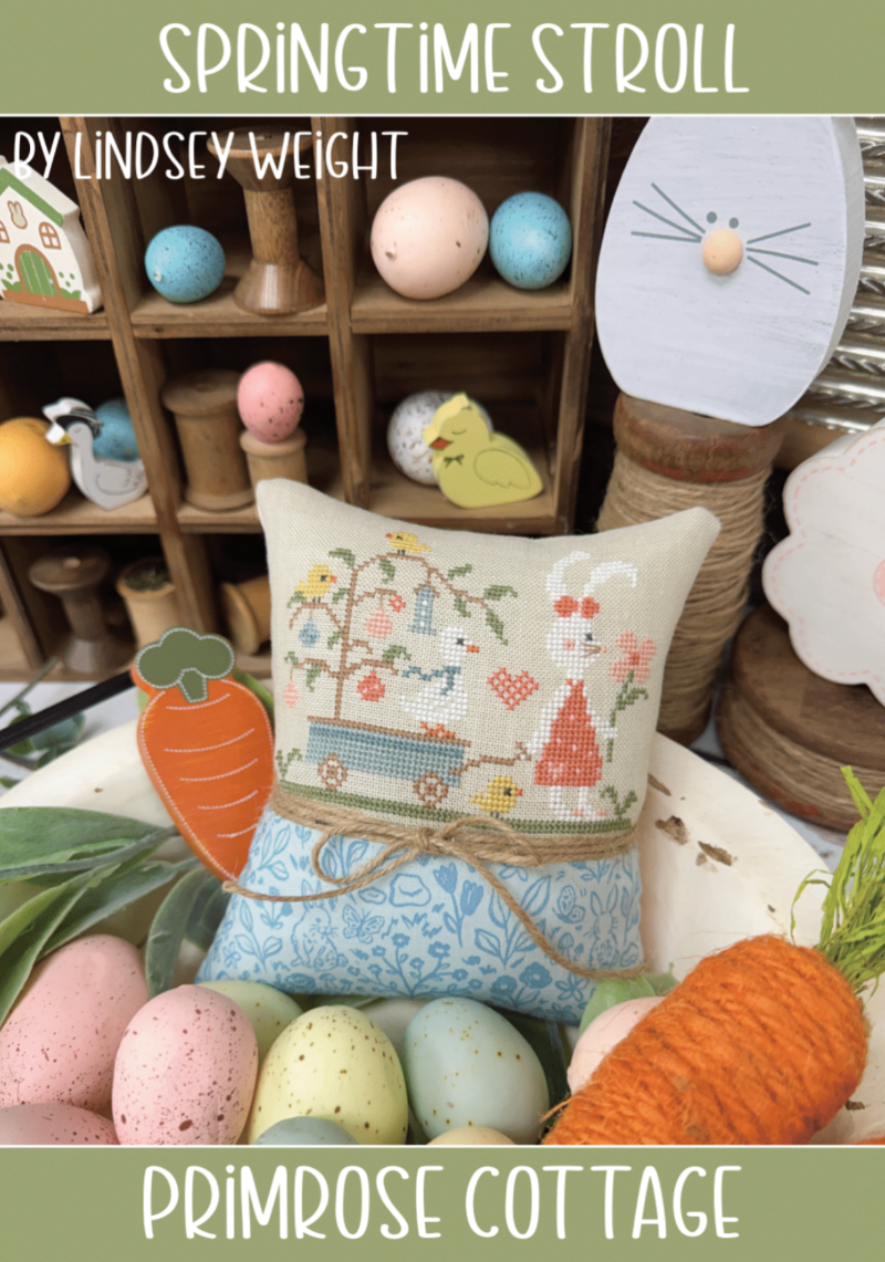 Springtime Stroll - Cross Stitch Pattern by Primrose Cottage – A Stitch ...