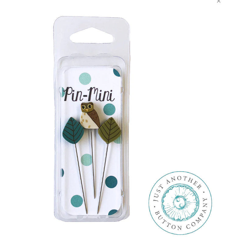 Hoot Mini Pin Set | A Stitch in Time