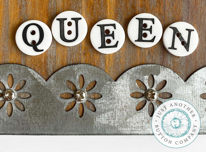 Queen Buttons | A Stitch in Time